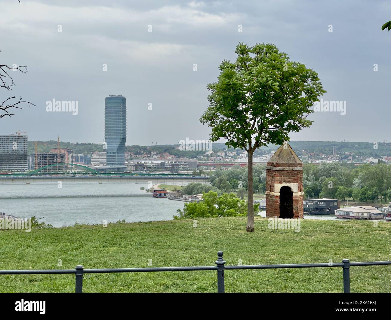 Belgrade aerial view hi-res stock photography and images - Alamy