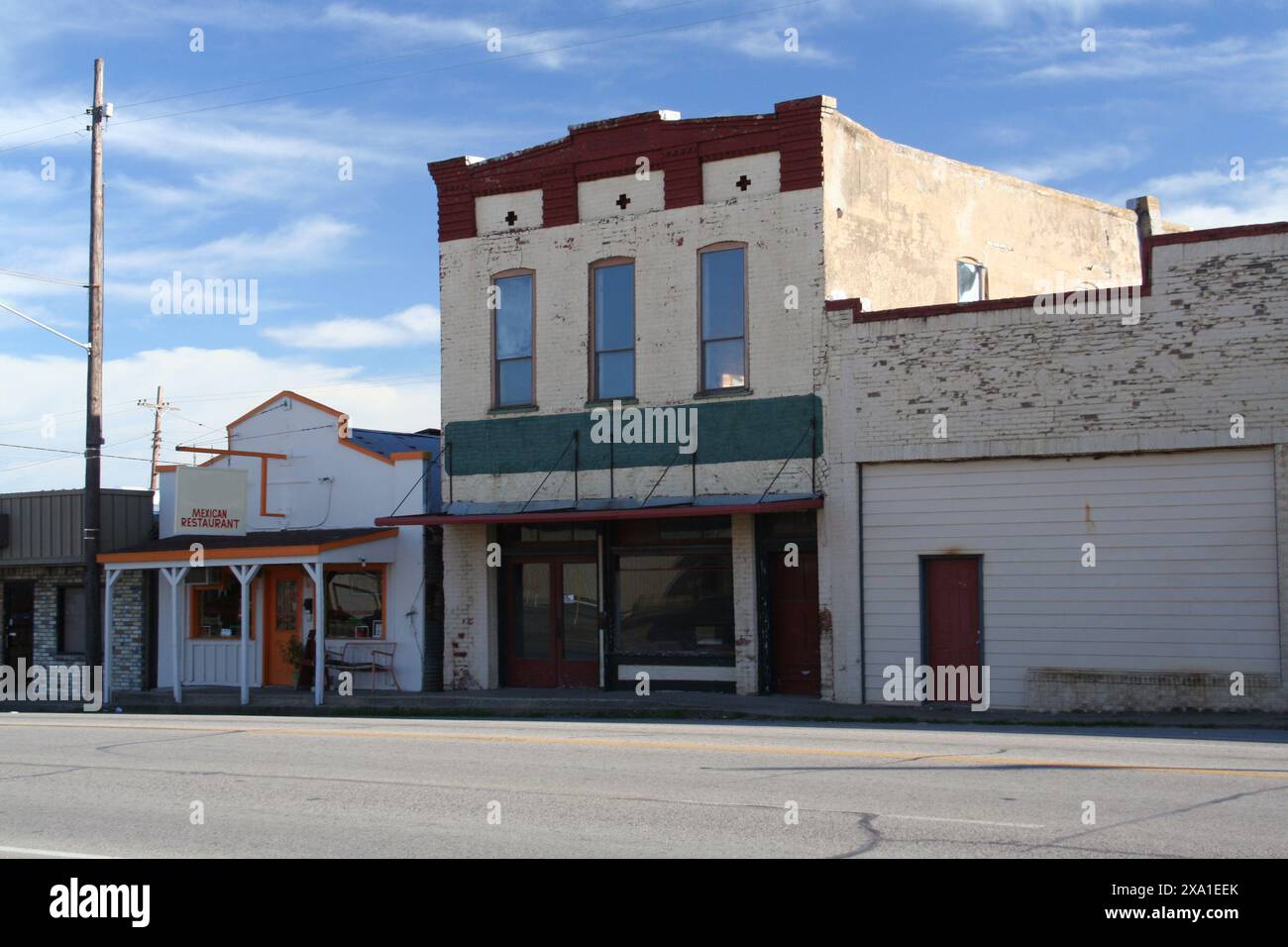 Old Buildings in Downtown Area of Wills Point Tx Stock Photo - Alamy
