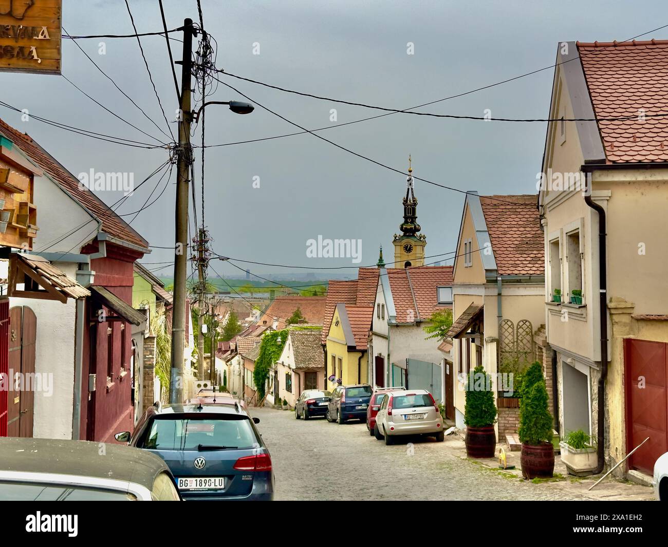 The View of Zemun Old Town Stock Photo - Alamy
