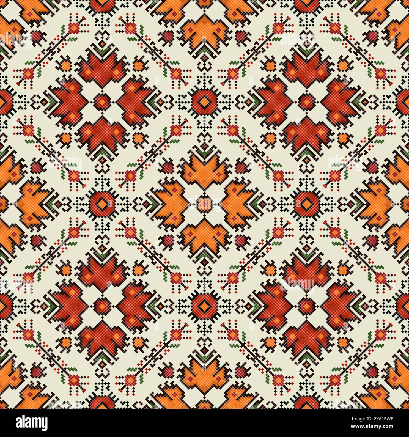 Bulgarian embroidery Stock Vector Images - Alamy