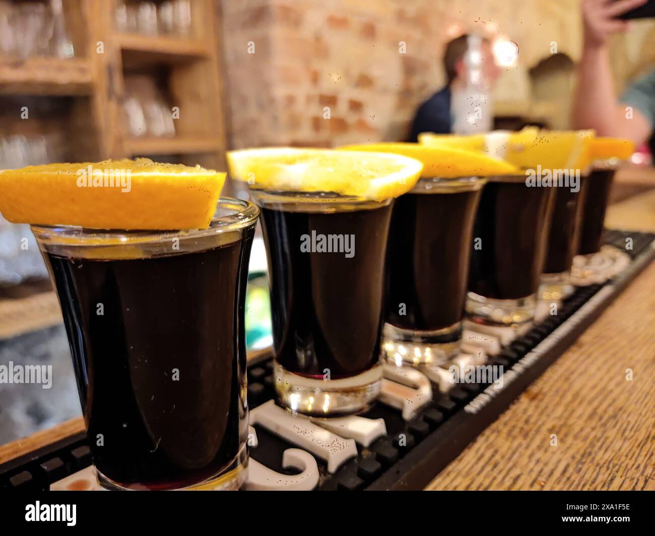 Drinking beer in glasses at party hi-res stock photography and images ...