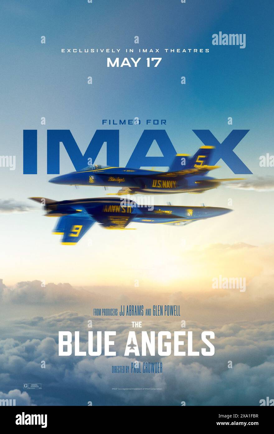 THE BLUE ANGELS, US IMAX poster, 2024. © Amazon Studios / Courtesy ...