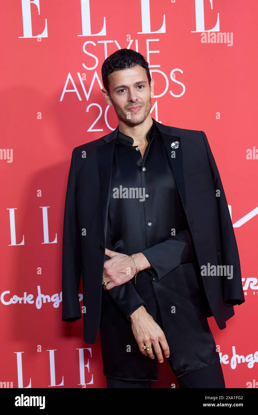 Madrid. Spain. 20240603, Andres Acosta attends Elle Style Awards 2024 ...