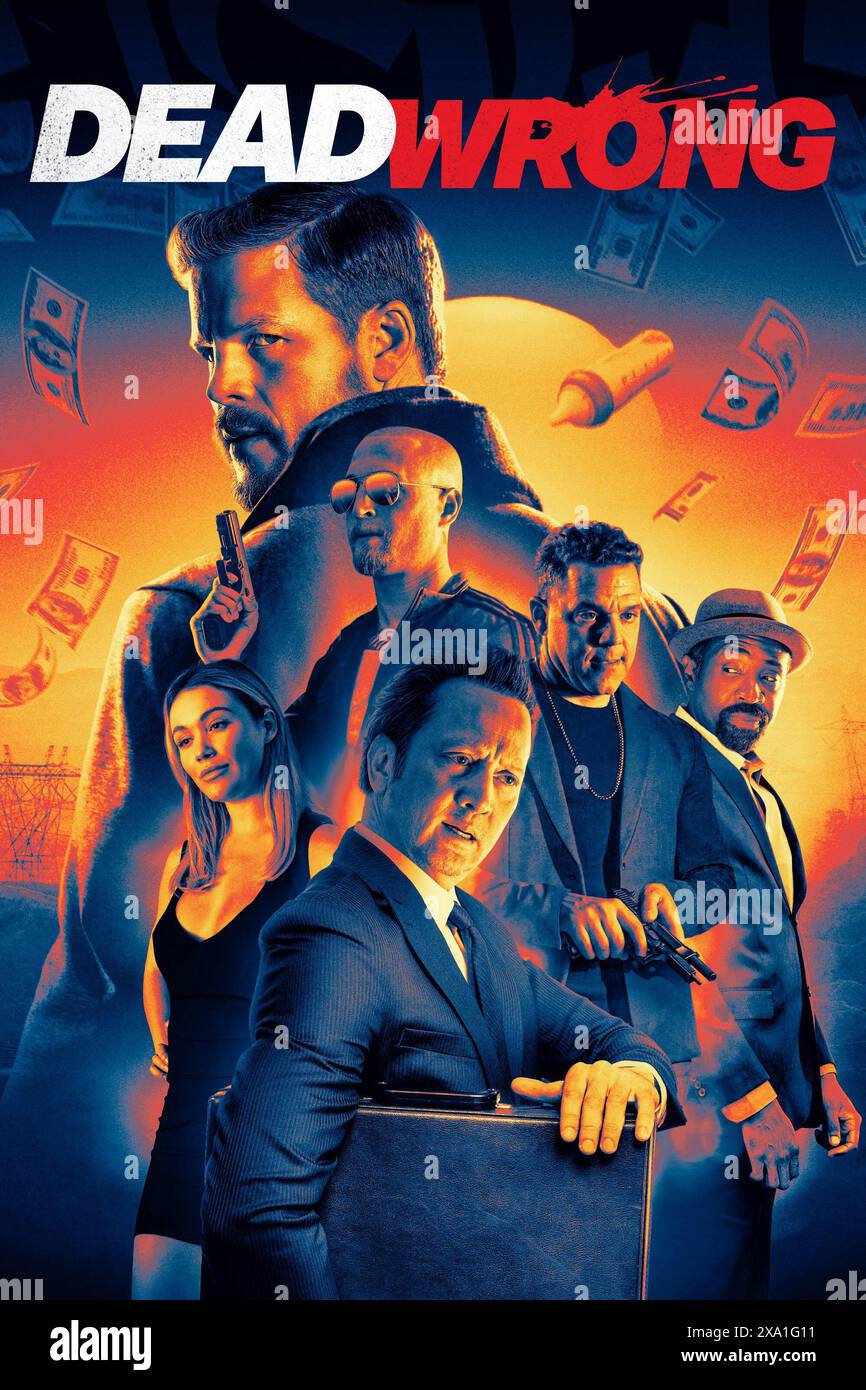 DEAD WRONG, poster. top: Derek Smith, middle from left: Katrina Bowden ...