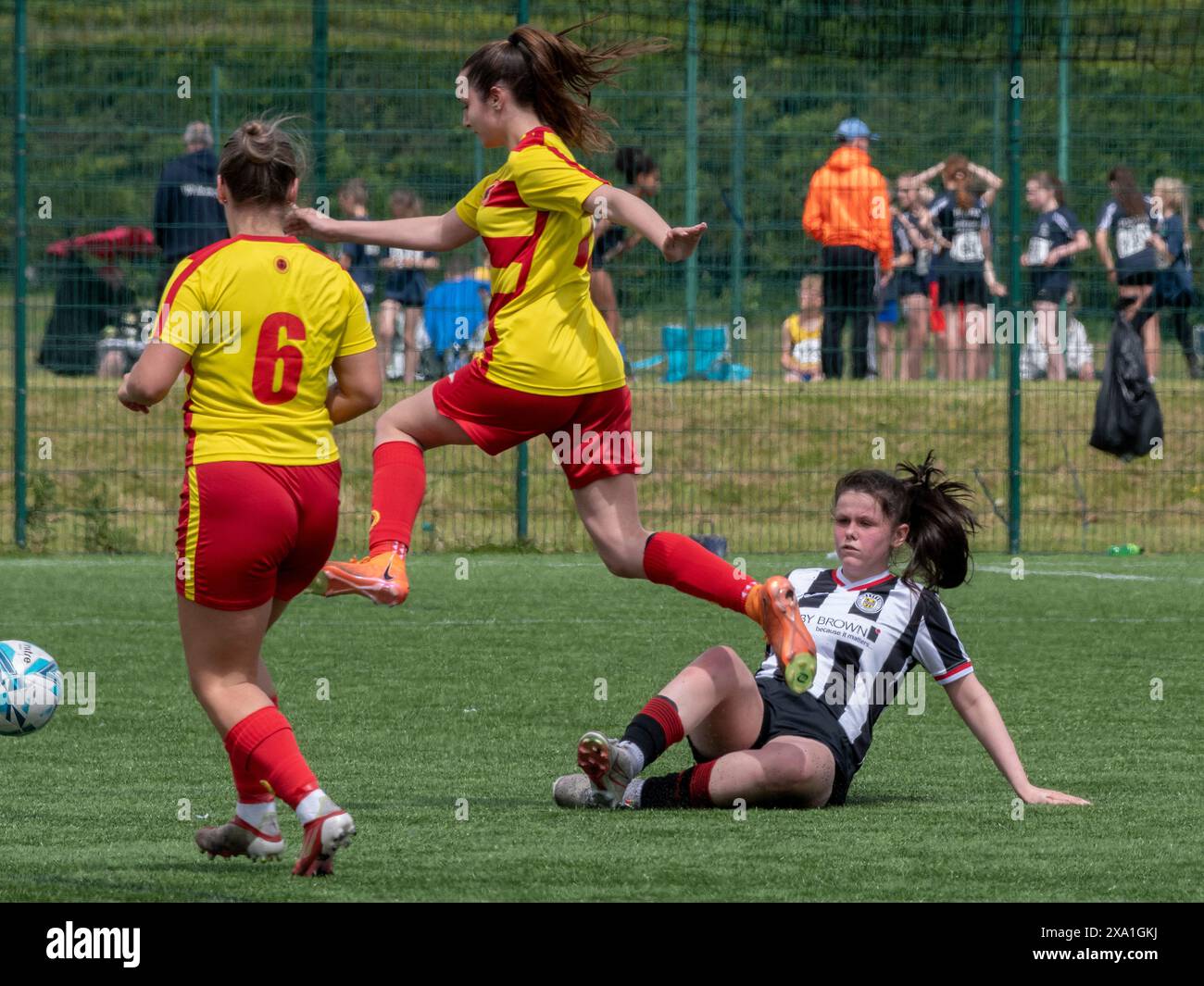 Glasgow, Scotland, UK. June 2nd 2024: The Cross Region 18s CWSW League ...