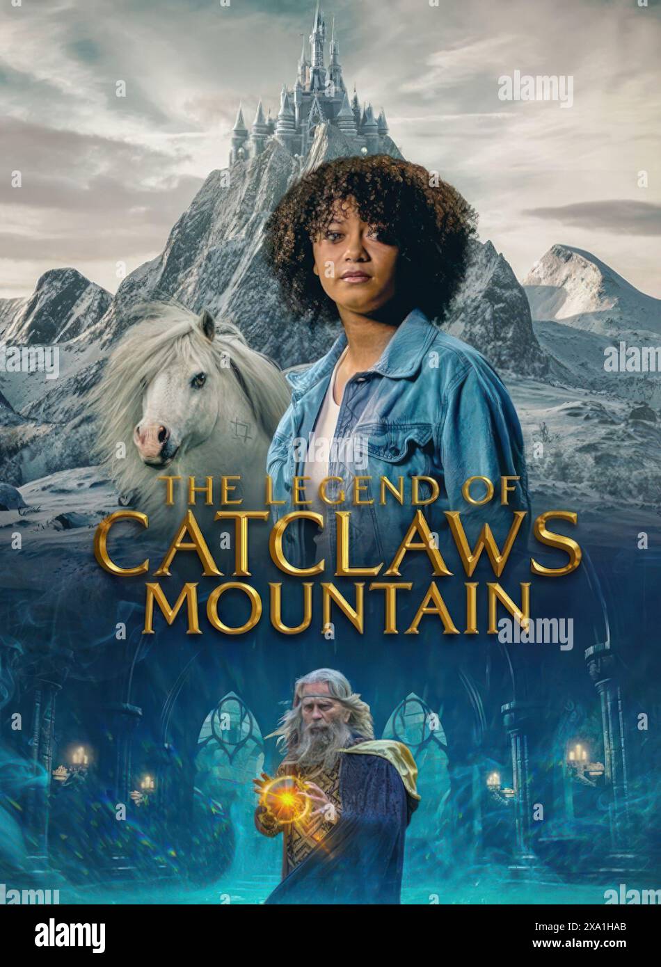 THE LEGEND OF CATCLAWS MOUNTAIN, poster, from top: Hayden Hishaw, Don ...