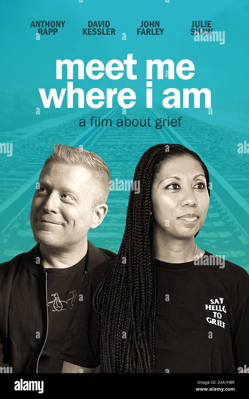 MEET ME WHERE I AM, poster, from left: Anthony Rapp, Julie Shaw, 2023 ...