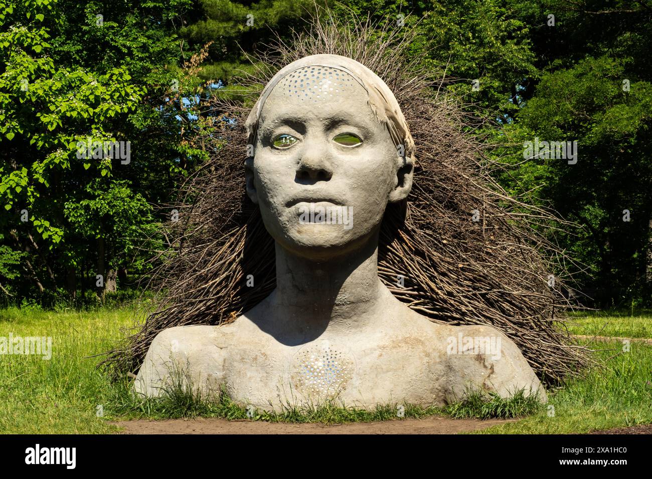 Lisle, Illinois, USA - May 30th 2024 - Of The Earth art exhibition ...