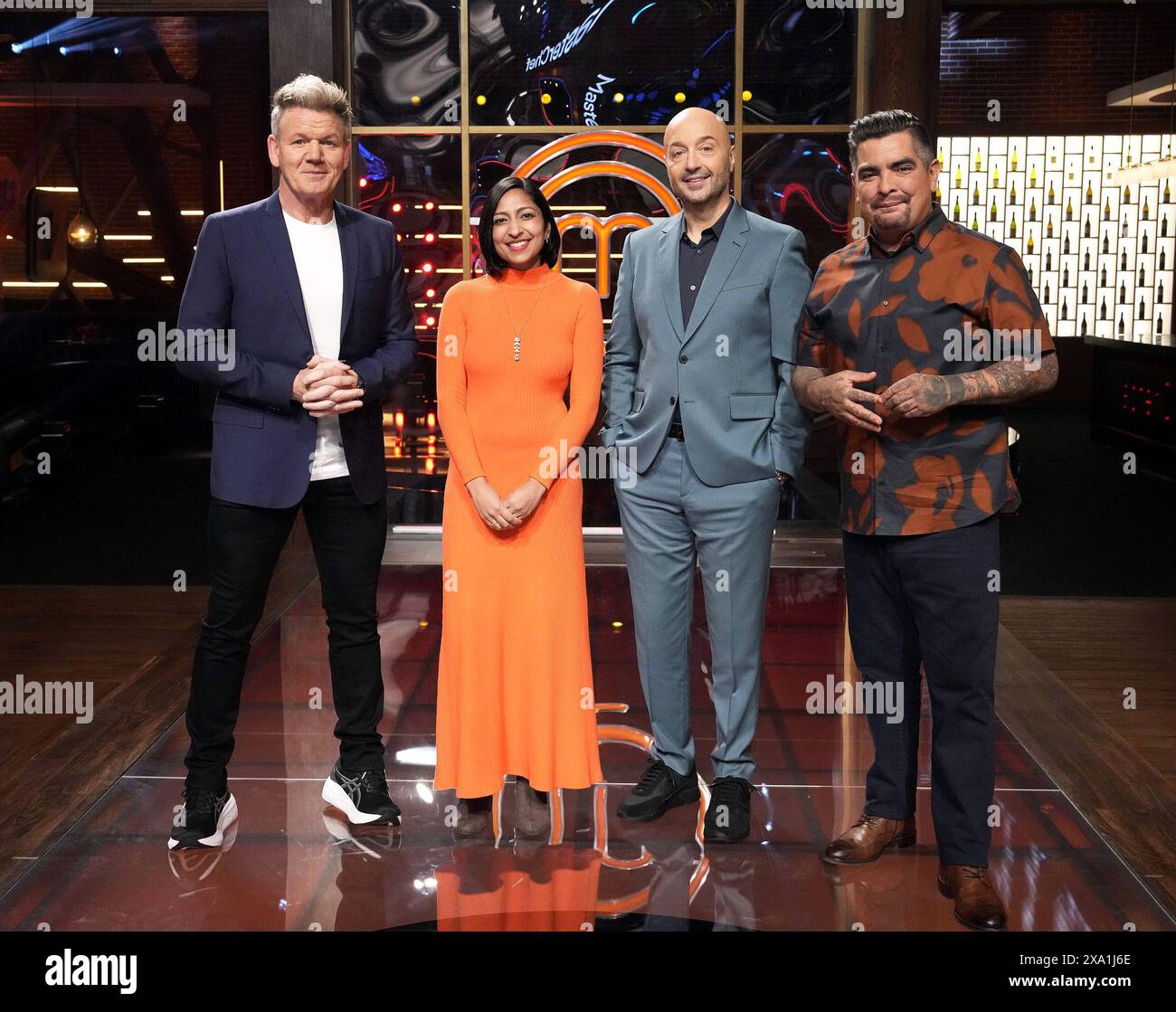 MASTERCHEF, from left: host / judge Gordon Ramsay, special guest Priya ...