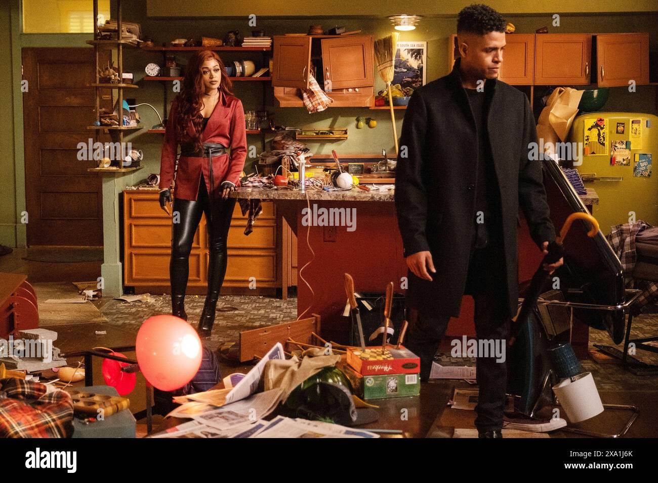 REGINALD THE VAMPIRE, from left: Savannah Basley, Mandela Van Pebbles ...