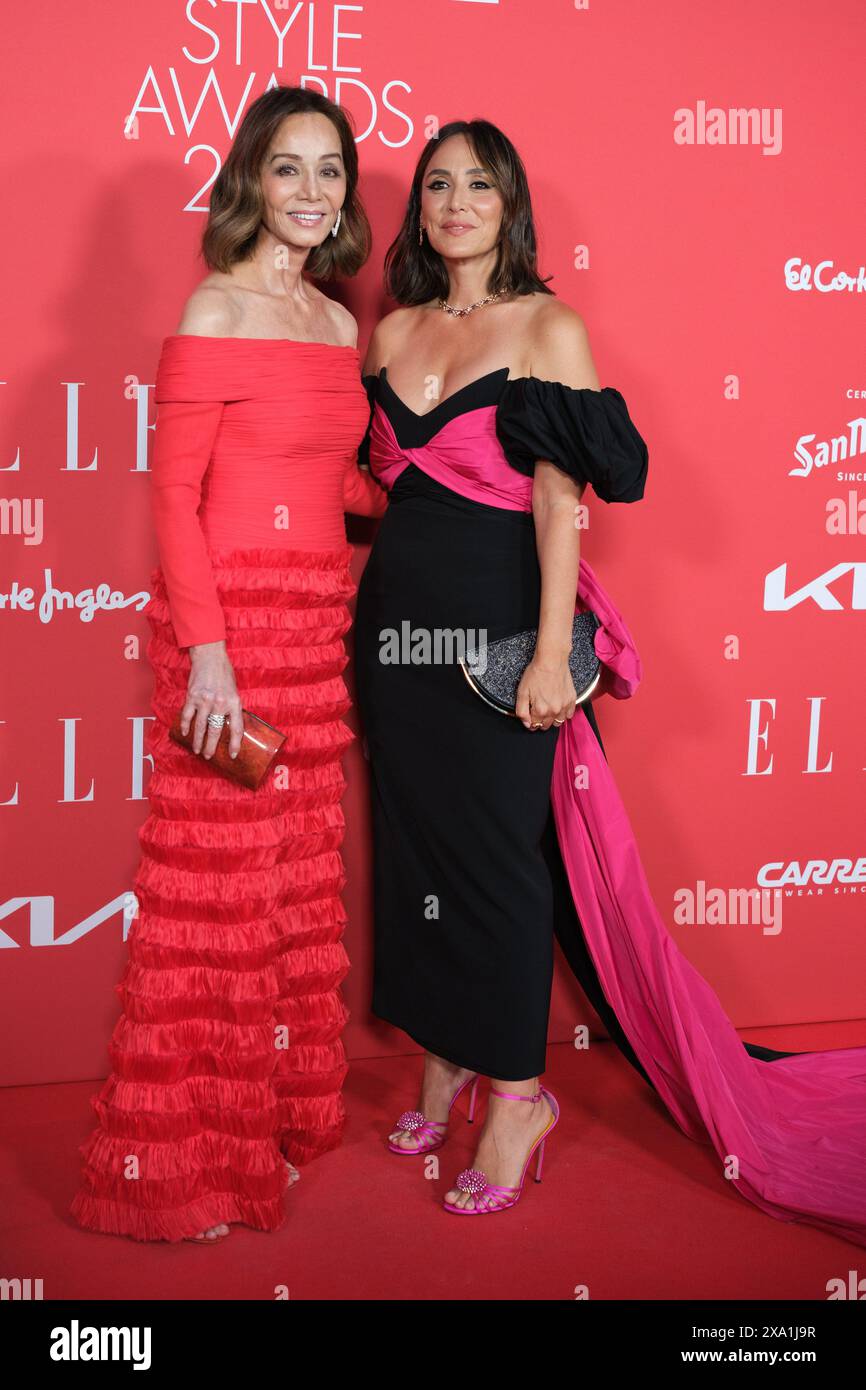 Madrid, Spain. 03rd June, 2024. Tamara Falco and Isabel Preysler attend ...