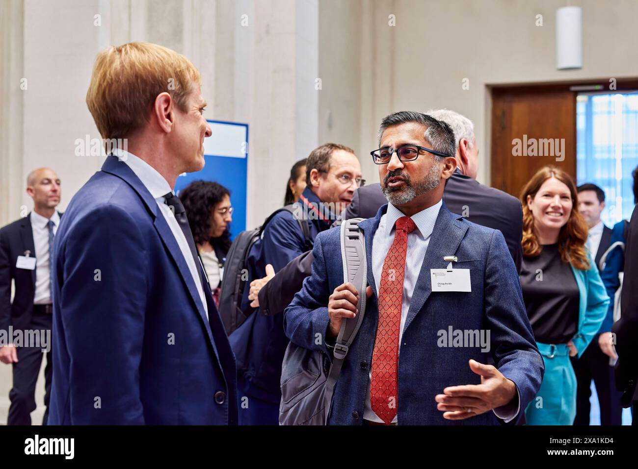 Chirag Parikh - US-German Space Dialogue im BMWK EUR, Deutschland ...