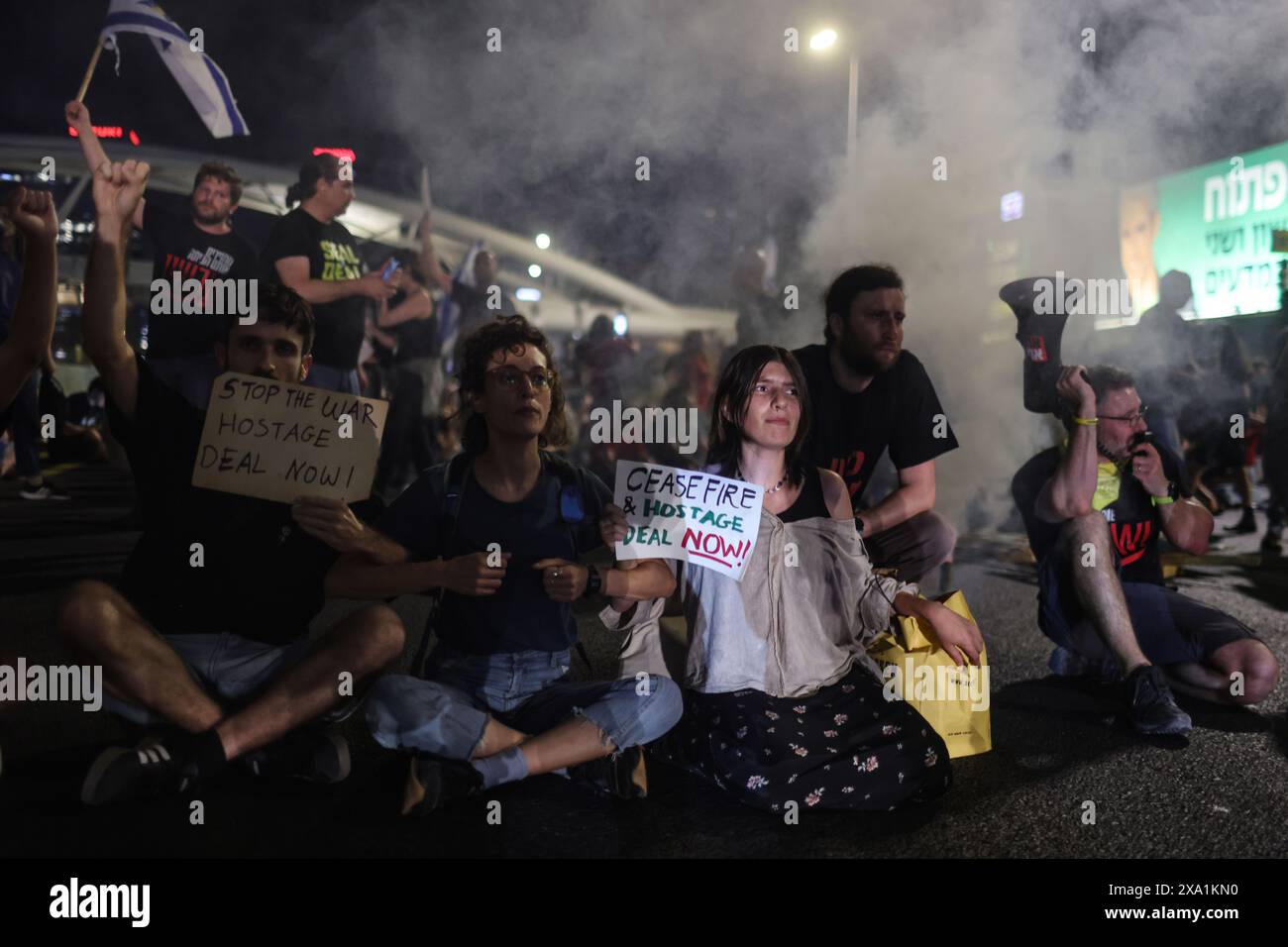 Tel Aviv, Israel. 03rd June, 2024. Families and supporters of the ...