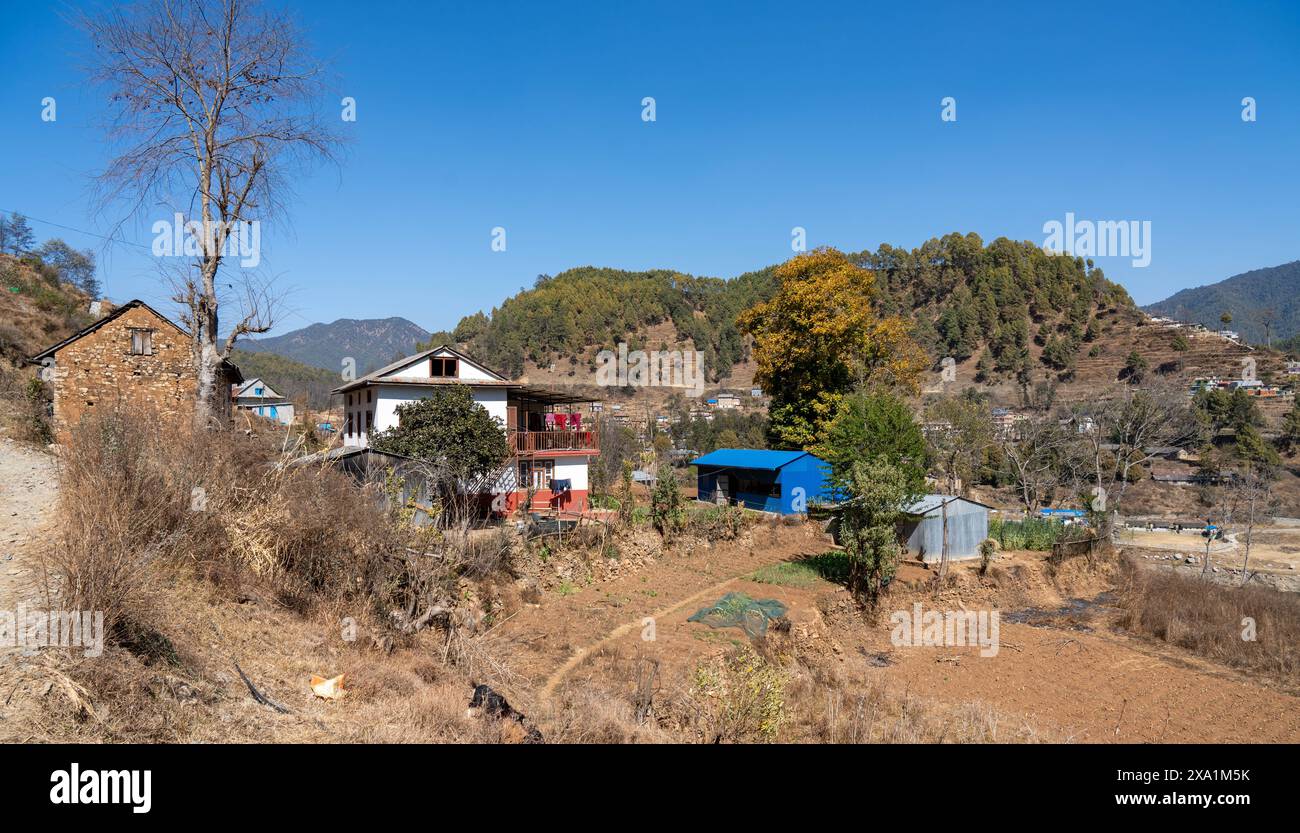 Small rural settlement in hi-res stock photography and images - Alamy