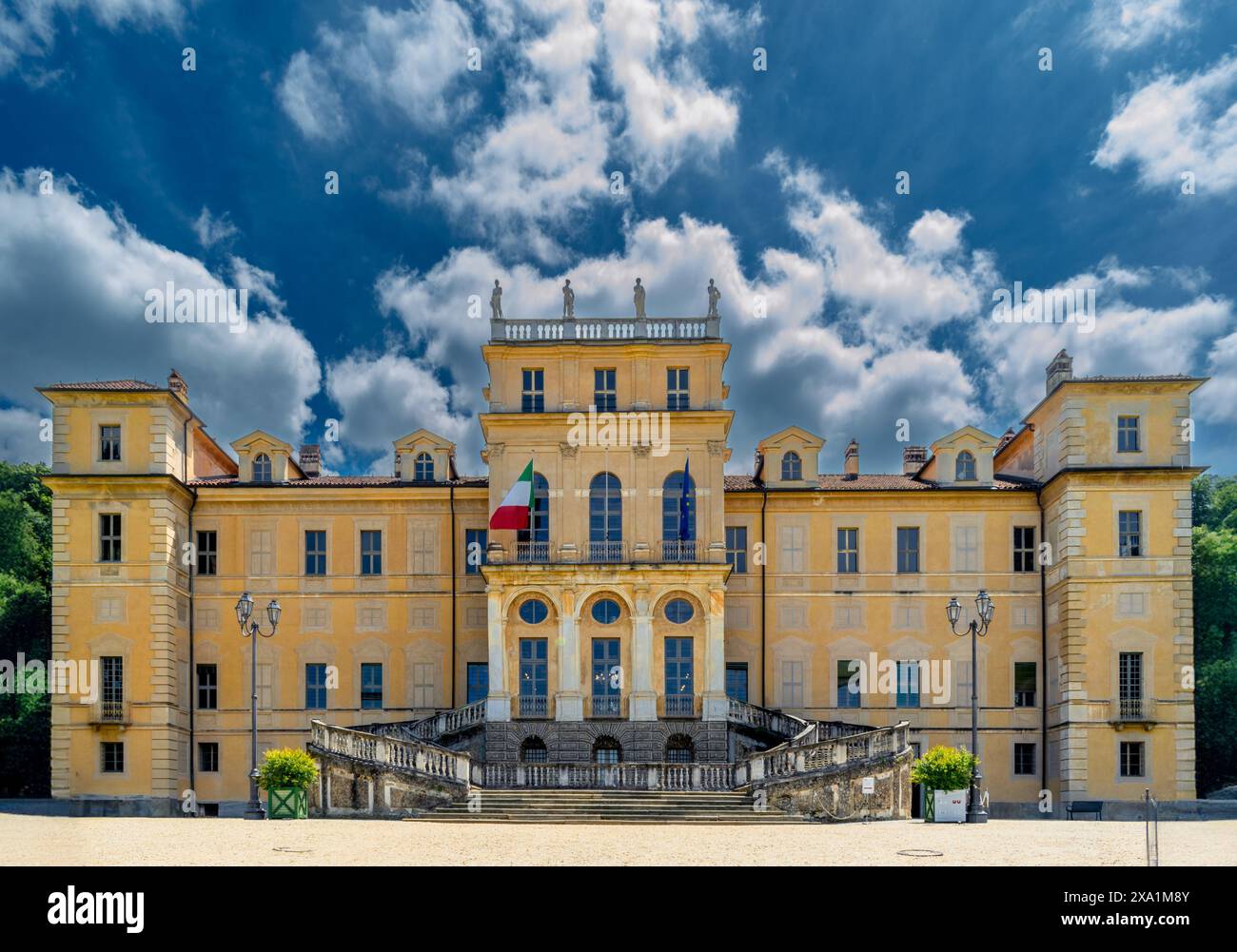 Turin, Italy - May 29, 2024: The Villa Della Regina (Queen Villa ...