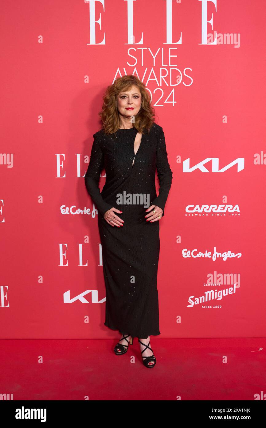 June 3, 2024, Madrid, Madrid, Spain: American actress Susan Sarandon ...