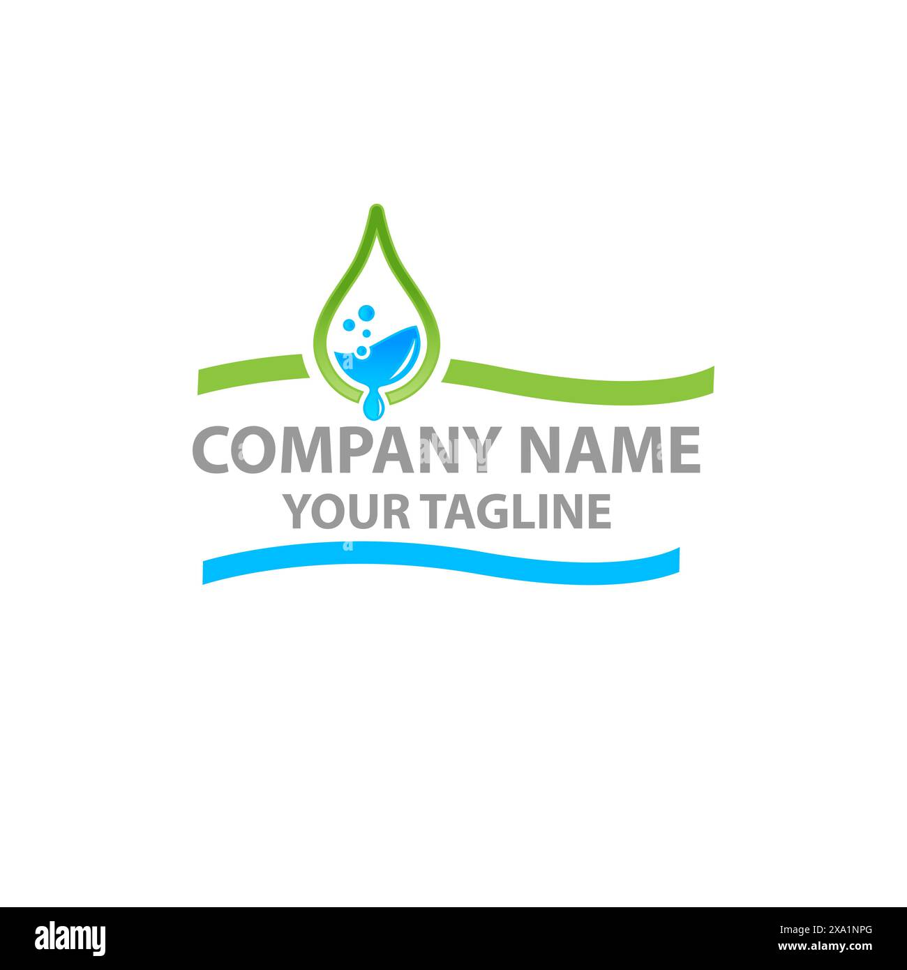 Vector Mineral Bottled Spring water logo label template.EPS 10 Stock ...