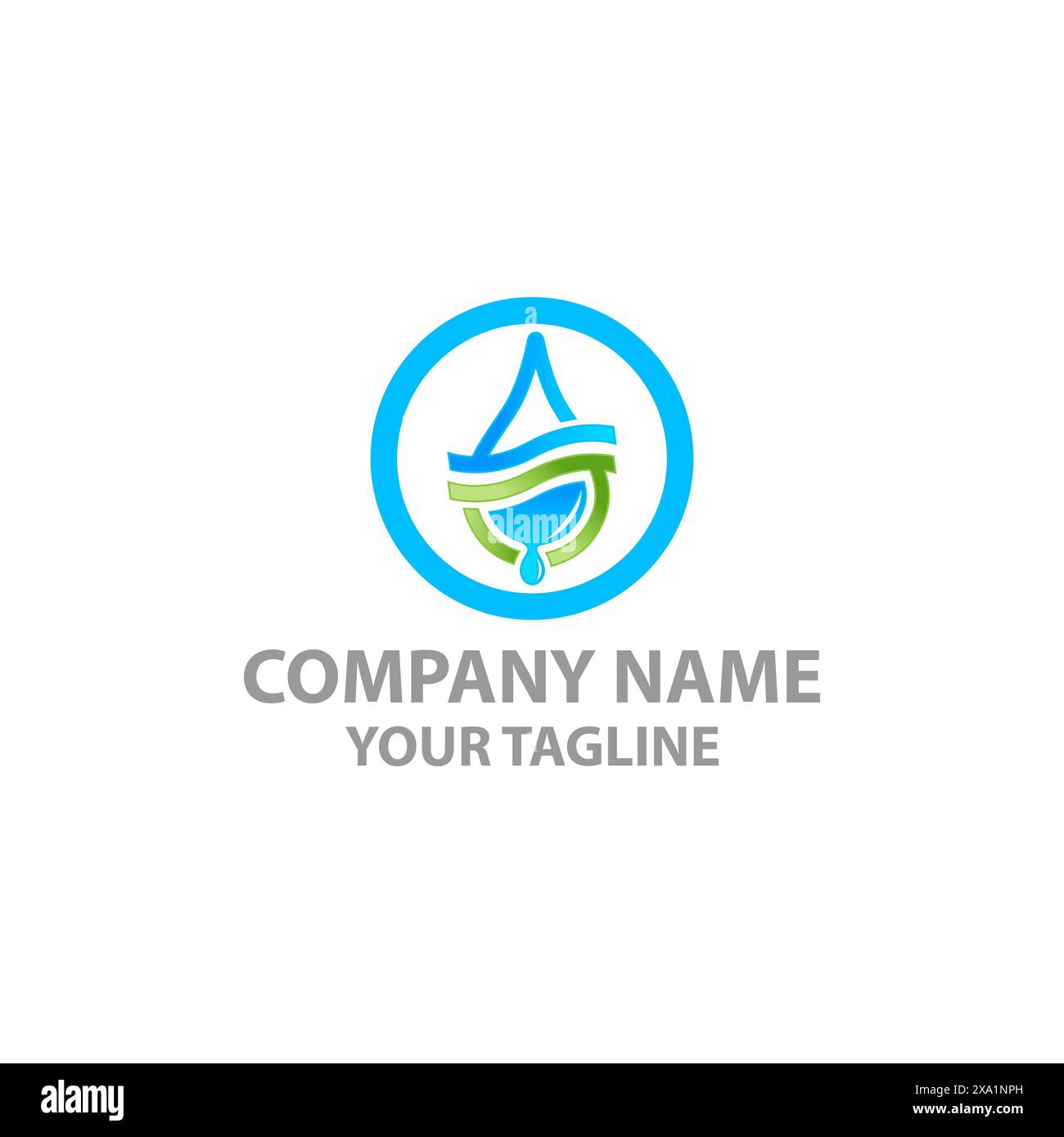 Vector Mineral Bottled Spring water logo label template.EPS 10 Stock ...