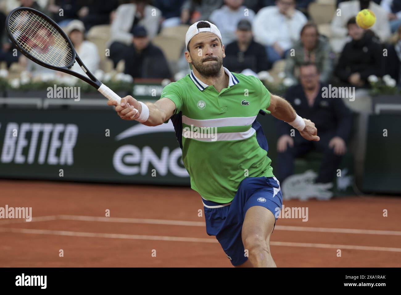Tallon Griekspoor of Netherlands during day 8 of the 2024 French Open, Roland-Garros 2024, Grand ...
