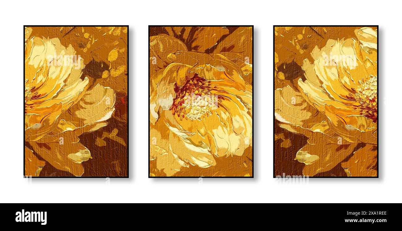 Stylish art background wall, color combination, art, watercolor ...