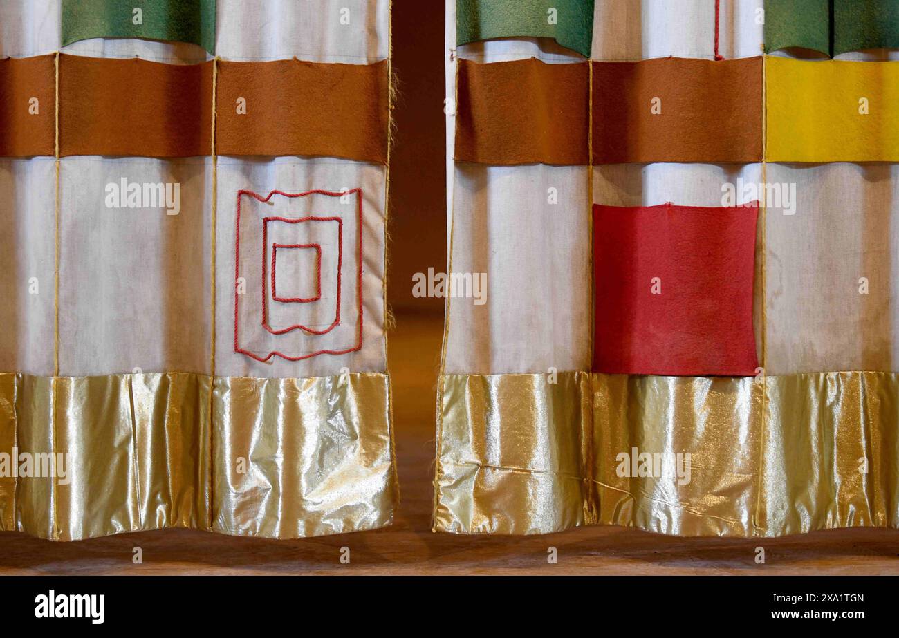 Spring Green, Wisconsin, USA. 17th May, 2024. The newly restored ...