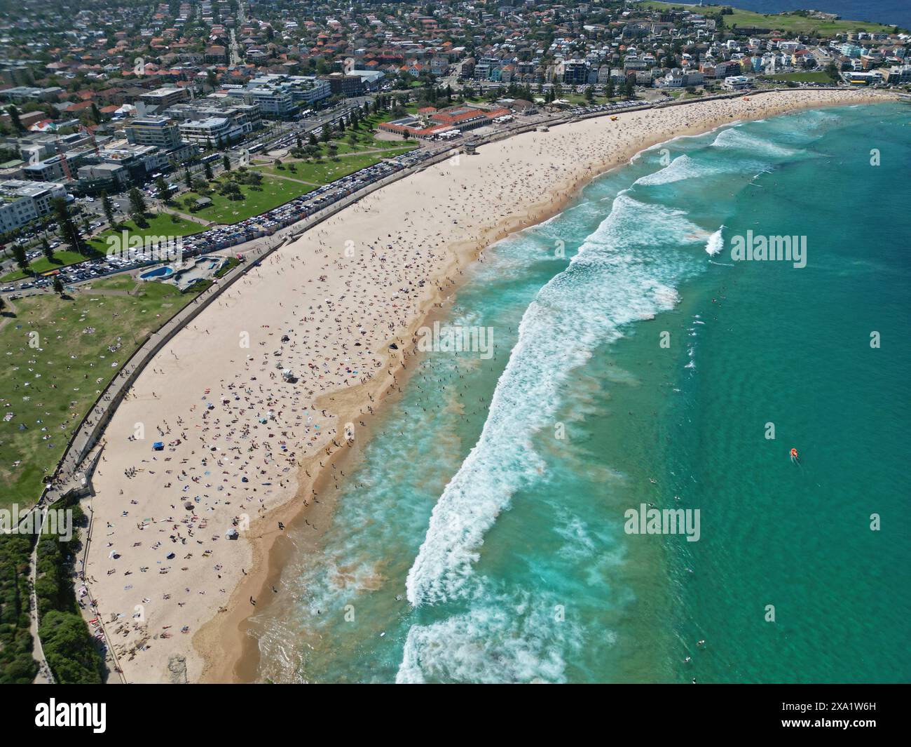 Aerial view of bondi beach hi-res stock photography and images - Alamy