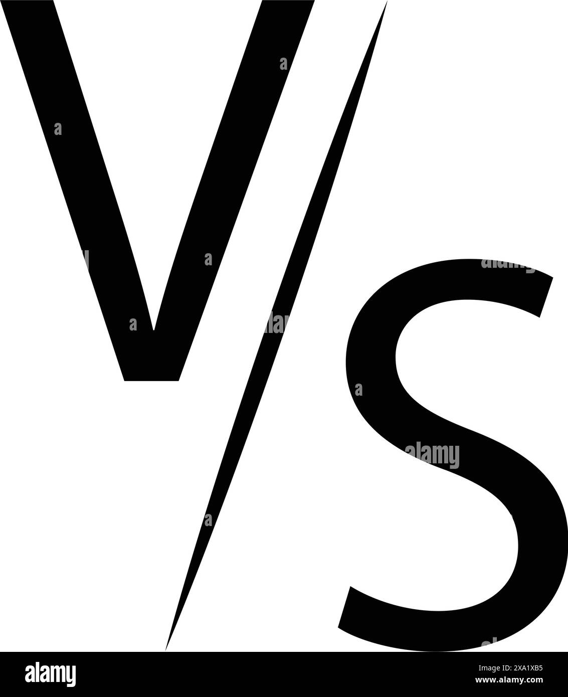 versus competition icon simple illustration design Stock Vector Image ...
