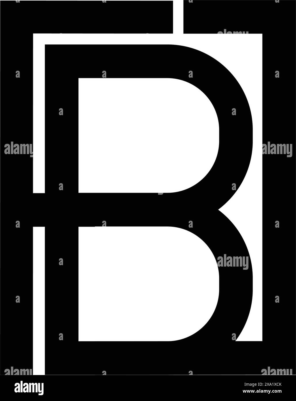 Bf logo design hi-res stock photography and images - Alamy