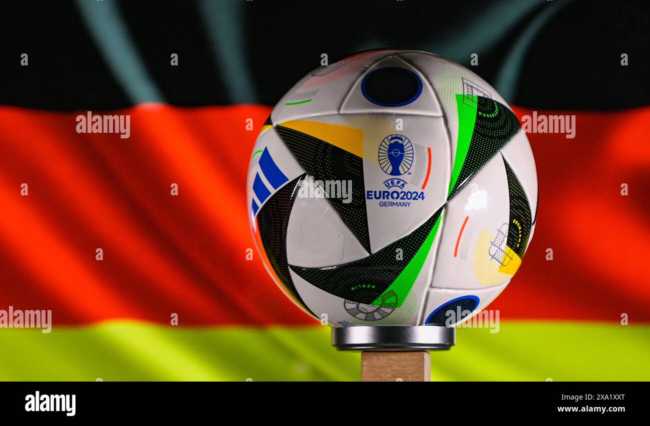 June 1, 2024, Berlin, Germany. The official Euro 2024 Adidas ...
