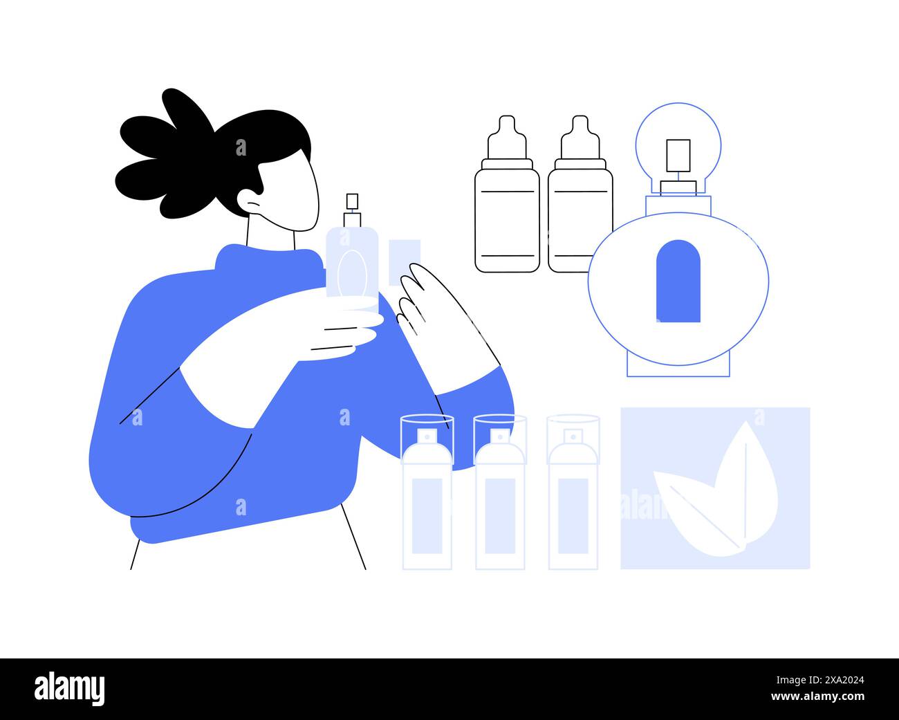 Free samples isolated cartoon vector illustrations Stock Vector Image ...