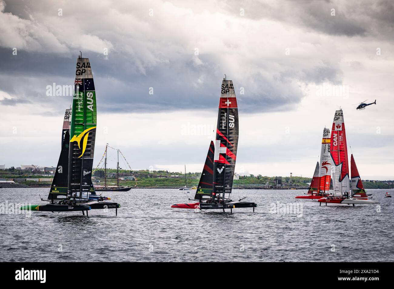 Team Australia leading teams from Switzerland, Spain, Canada, and the ...