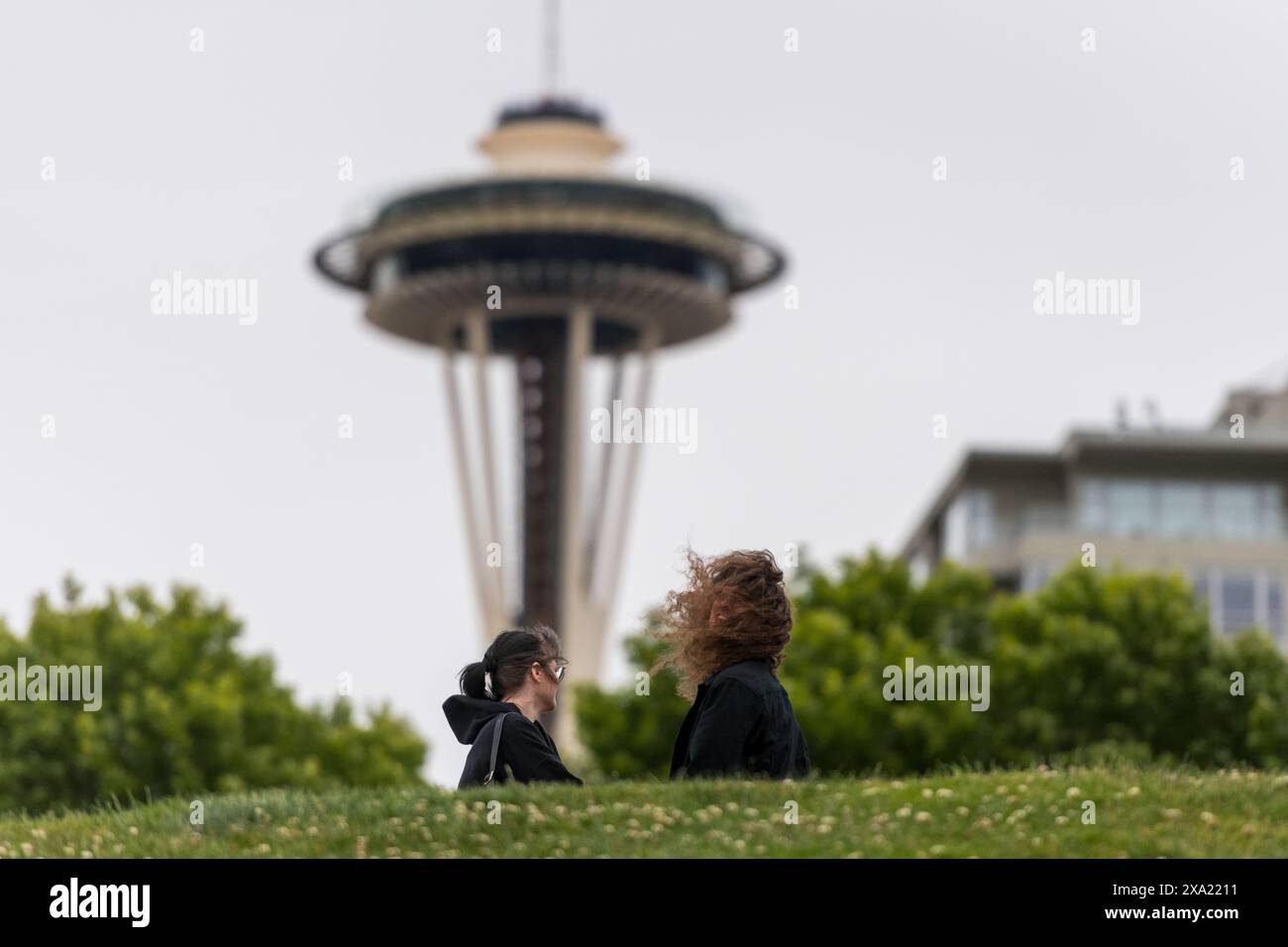 Seattle, USA. 3rd Jun 2024. A rare Atmospheric River weather pattern ...