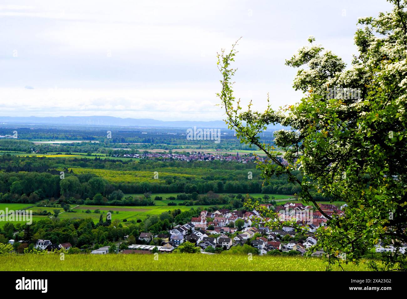 Charming village rural fields on hi-res stock photography and images ...