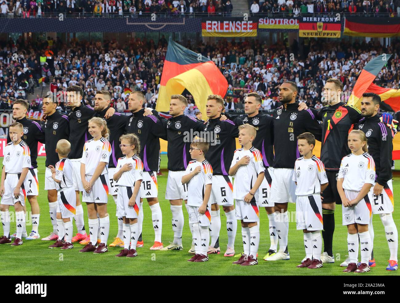 Nuremberg, Germany. 3rd Jun 2024. Players of Germany National Team ...