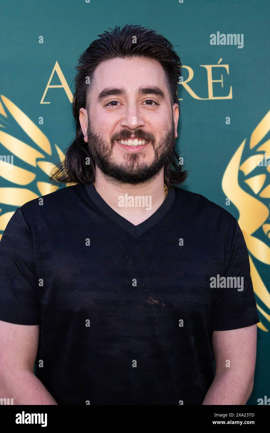 Long Beach, California, USA. 30th May, 2024. Brian Rojo arrives at ...
