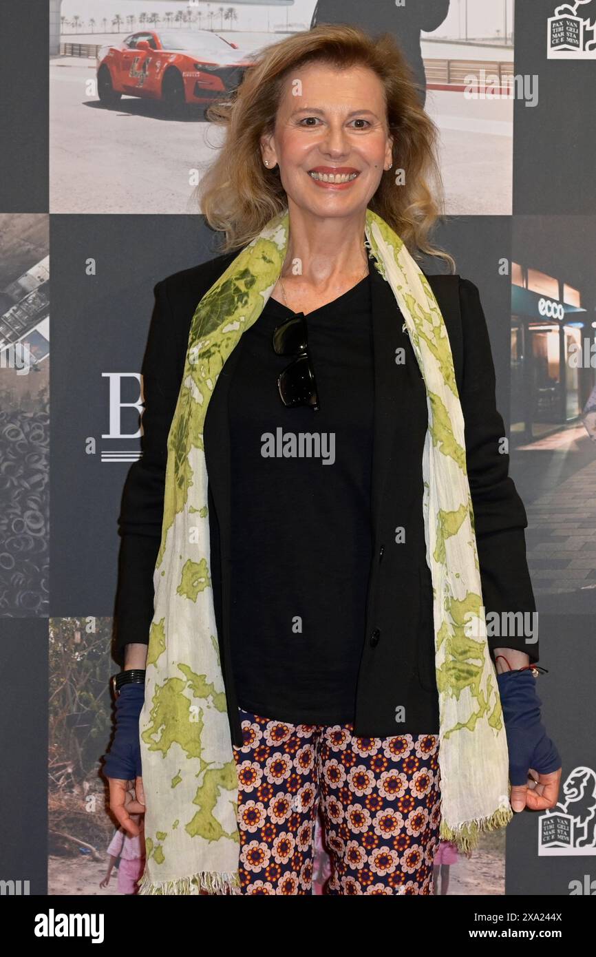 Daniela Poggi attends the red carpet of docufilm "Time for change" at ...