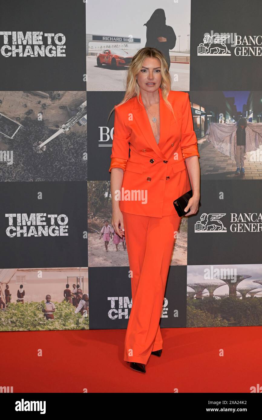 Rome, Italy. 03rd June, 2024. Licia Nunez attends the red carpet of ...