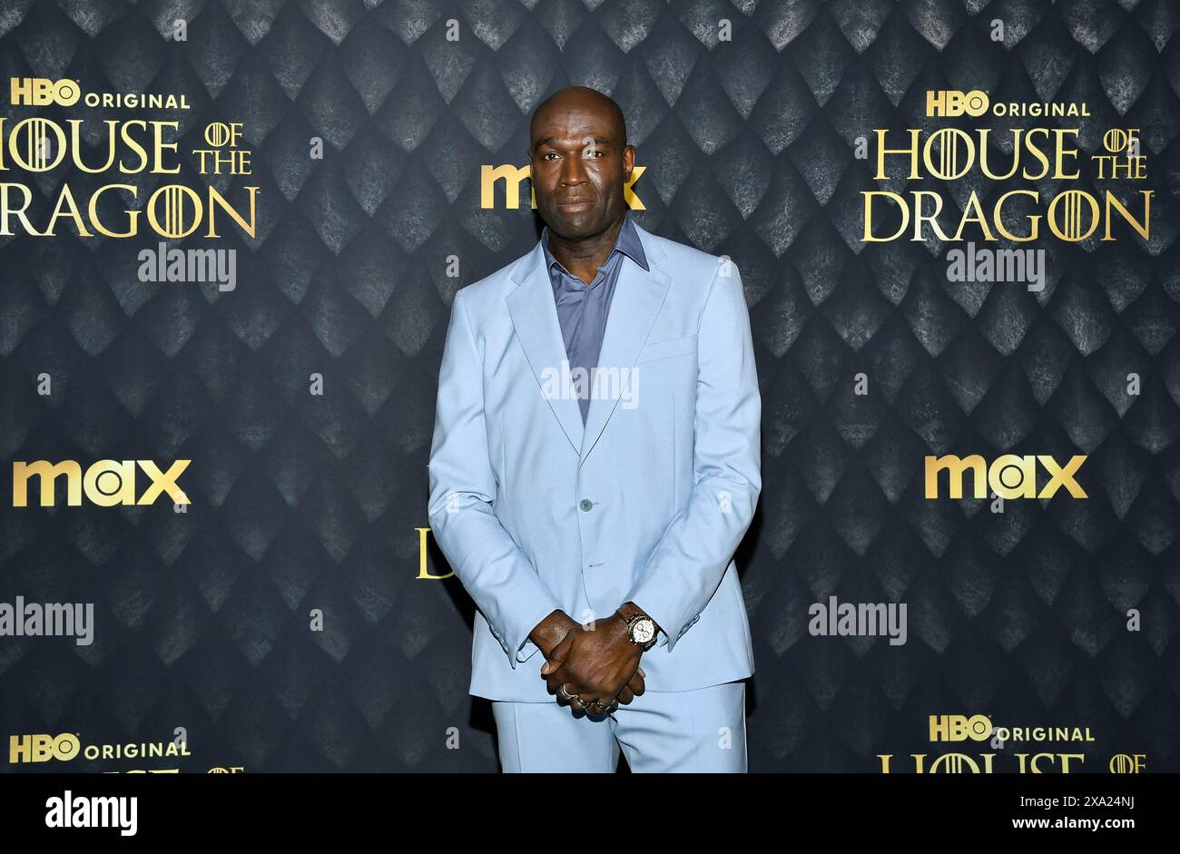 Steve Toussaint attends the premiere of HBO's "House of the Dragon ...