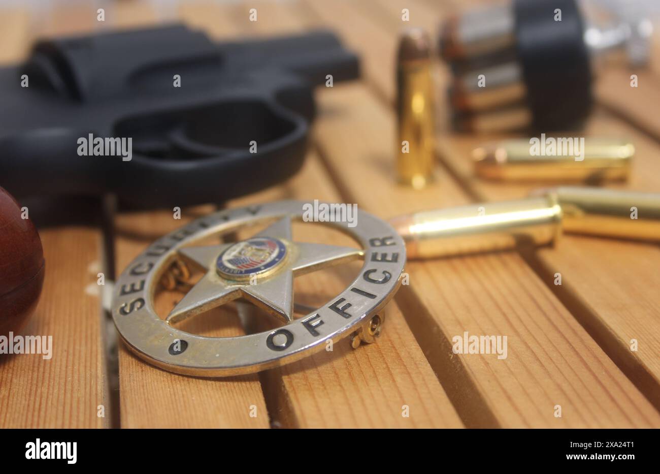 Security guard with gun hi-res stock photography and images - Alamy