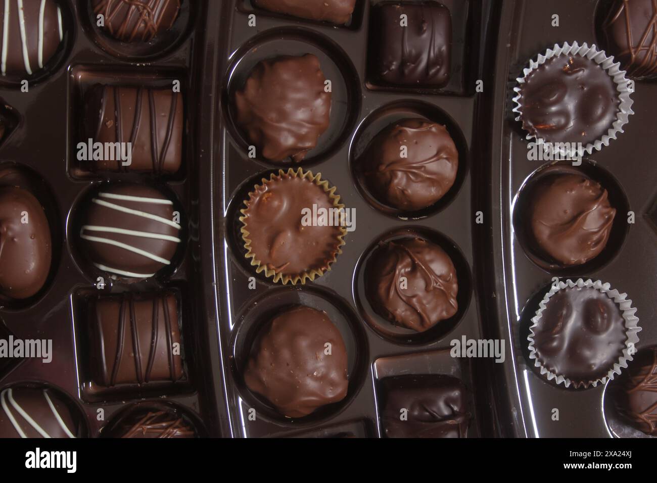 Sweets truffles pralines variety hi-res stock photography and images ...