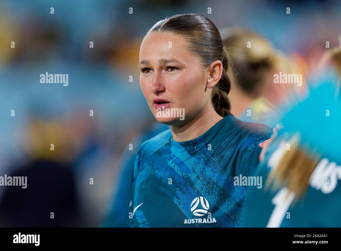 Sydney, Australia. 03rd June, 2024. Winonah Heatley of Australia warms ...