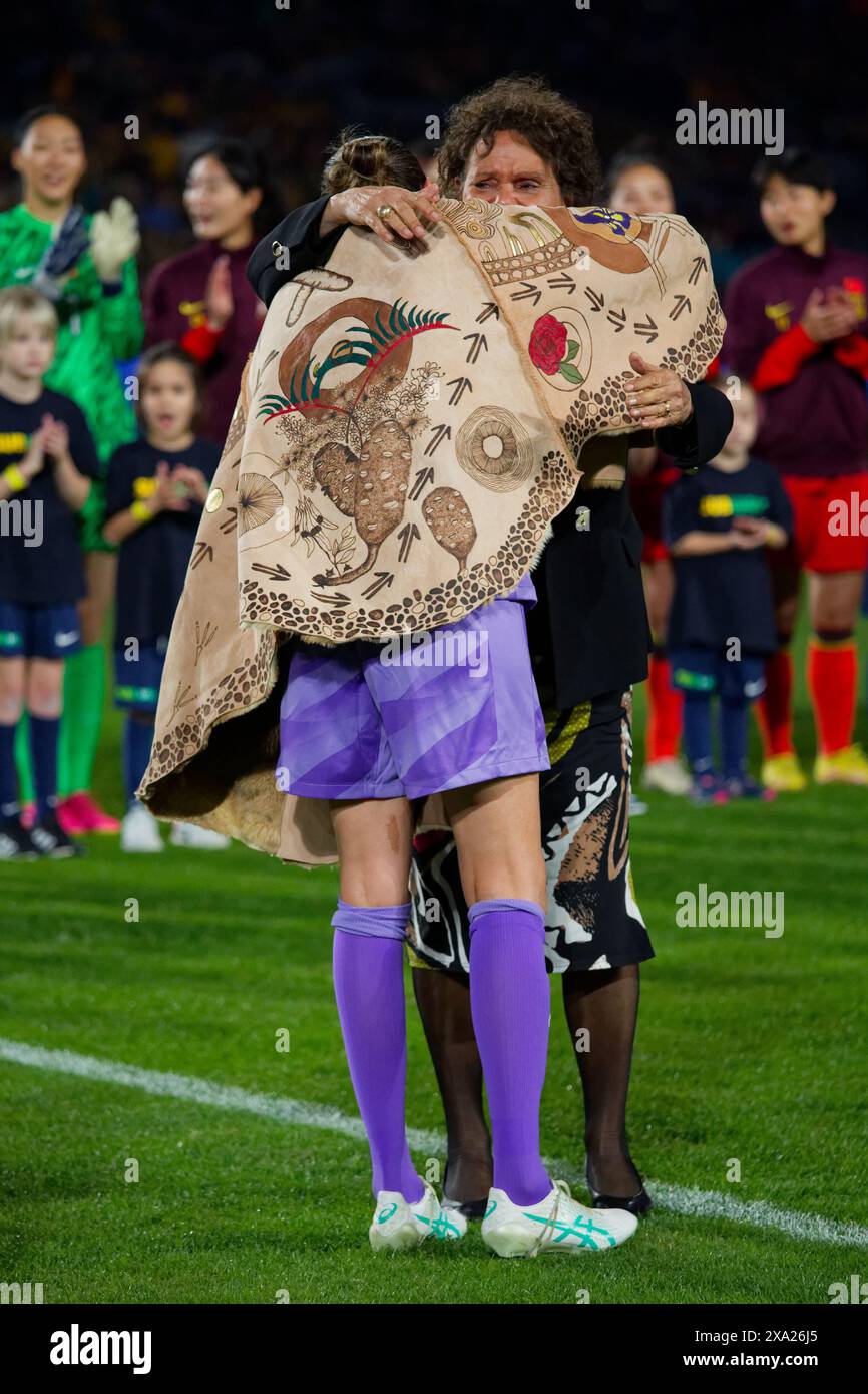 Sydney, Australia. 03rd June, 2024. Goalkeeper, Lydia Williams of ...