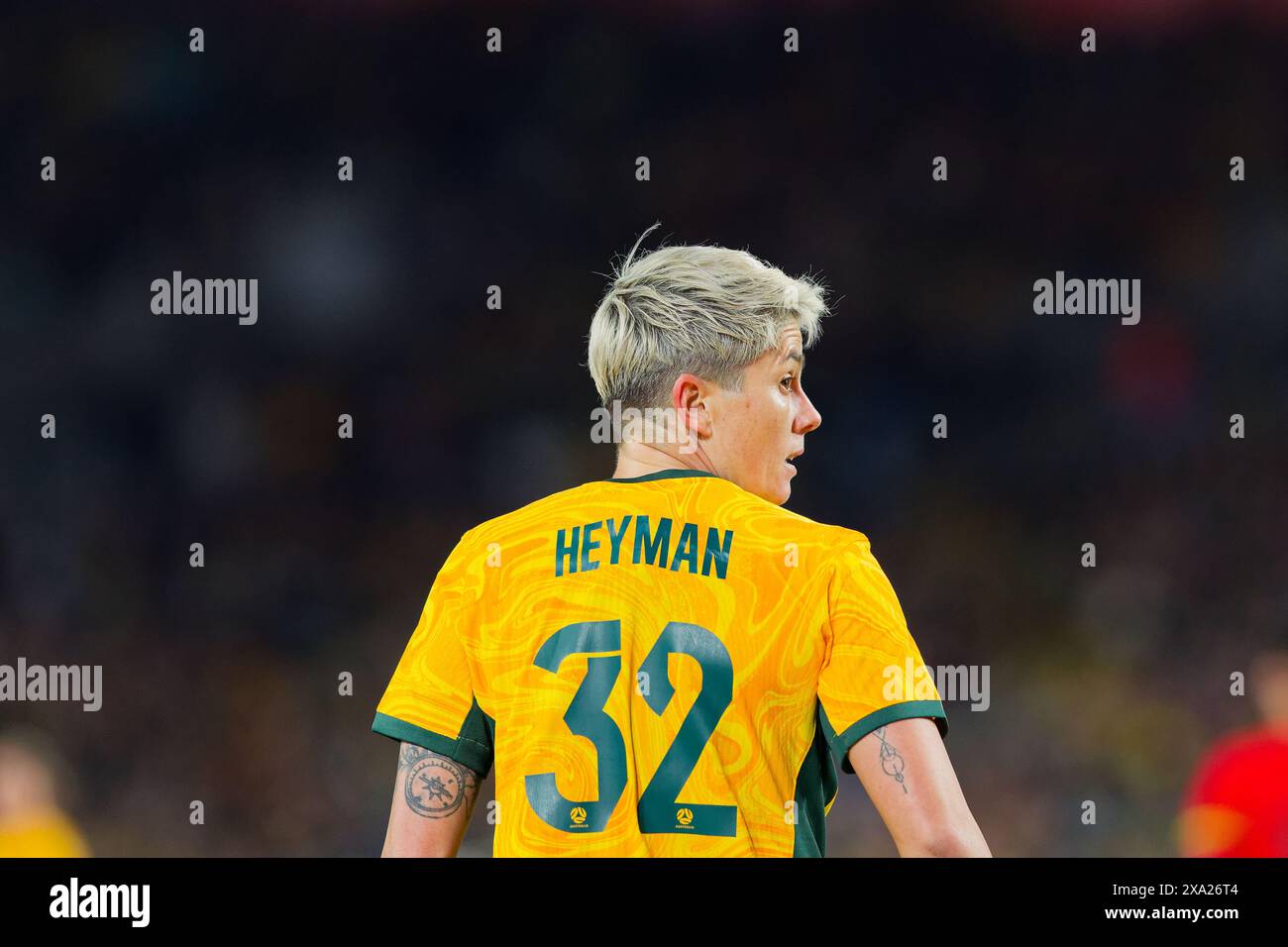 Sydney, Australia. 03rd June, 2024. Michelle Heyman of Australia looks ...