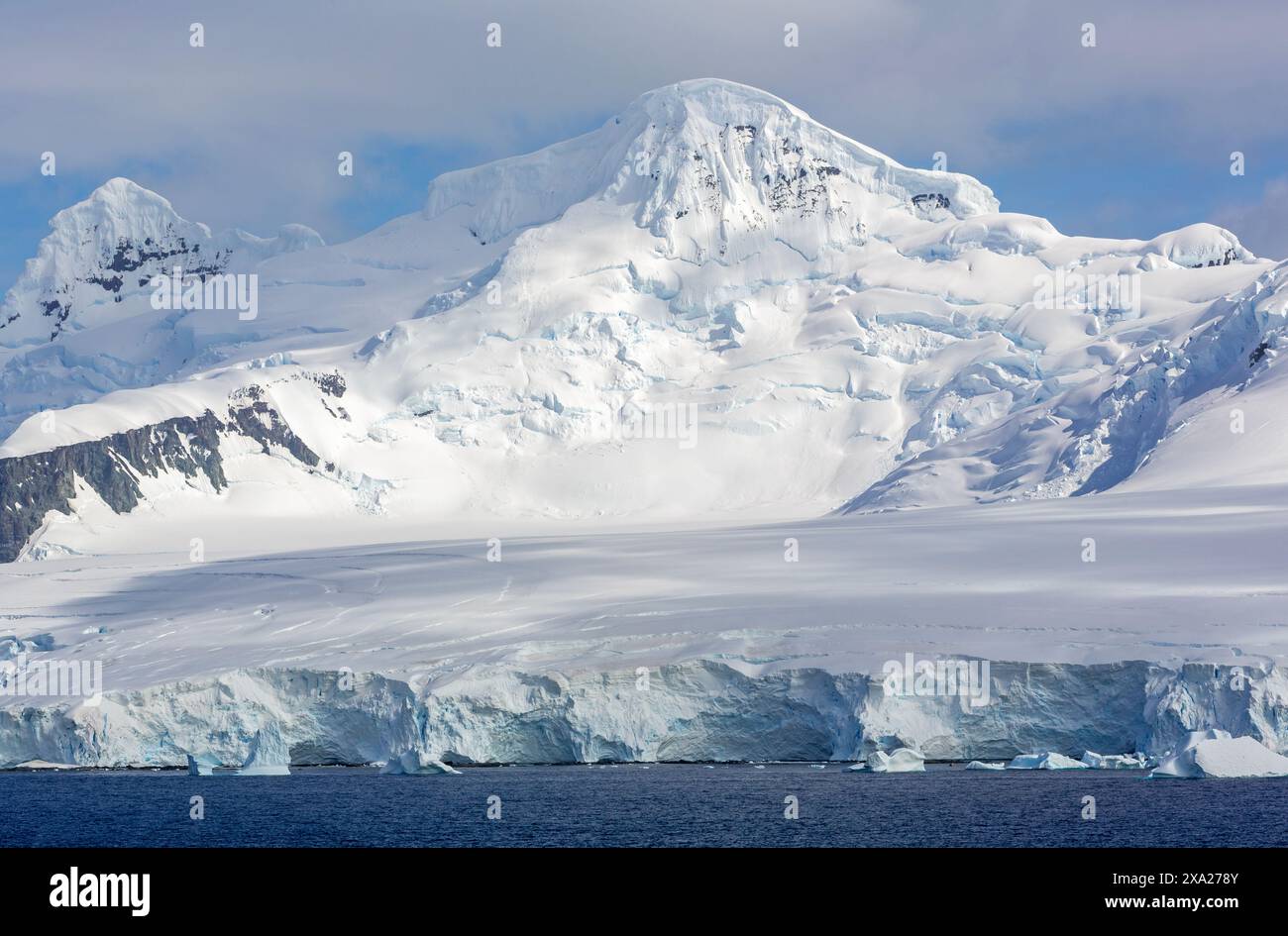 Gerlache Strait, Palmer Archipelago, Antarctic Peninsula, Antarctica ...
