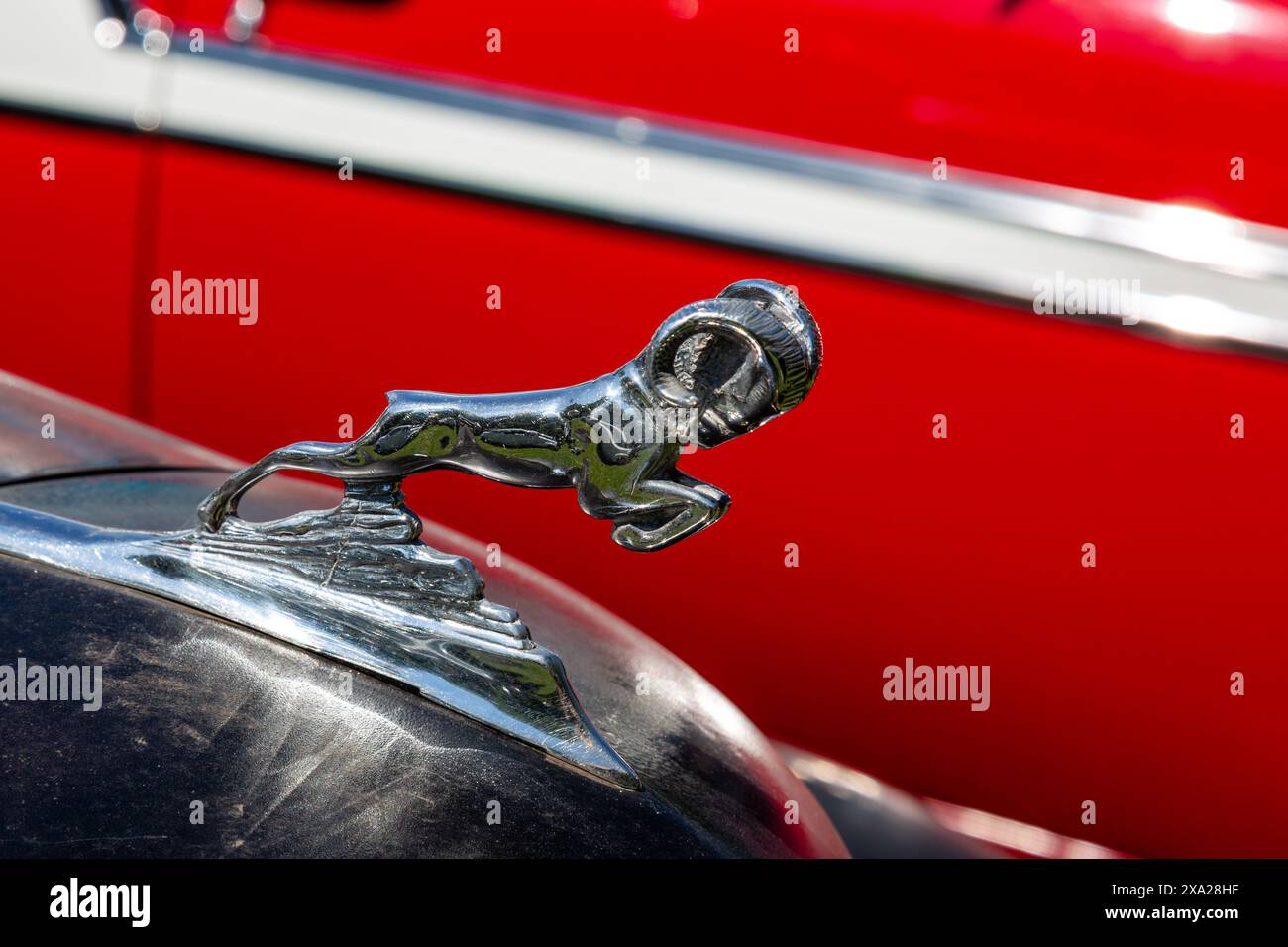 Antique Ram Hood Ornament DODGE RAM HOOD ORNAMENT
