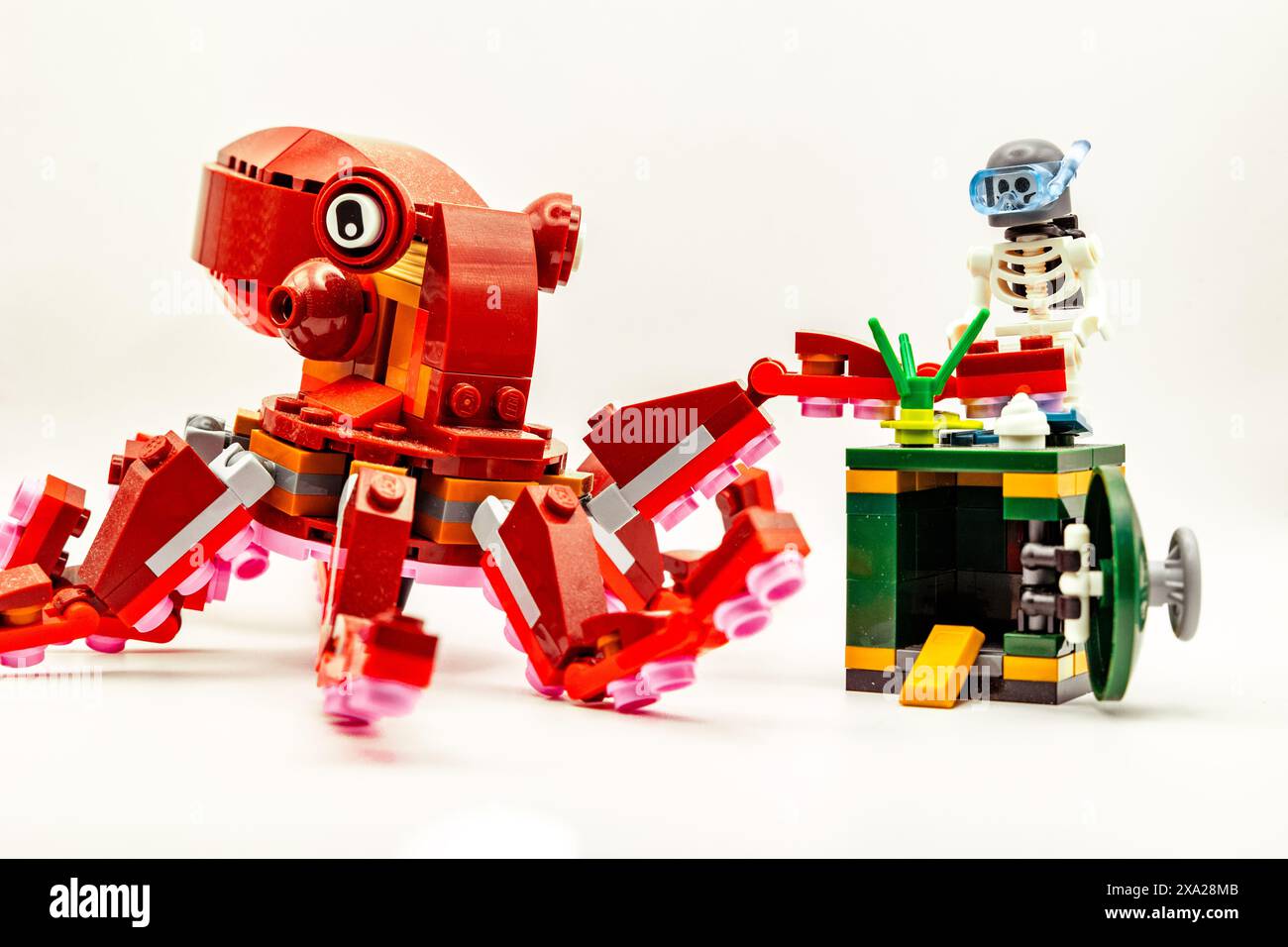 The legos all underwater themed and feature an underwater Skelton diver ...