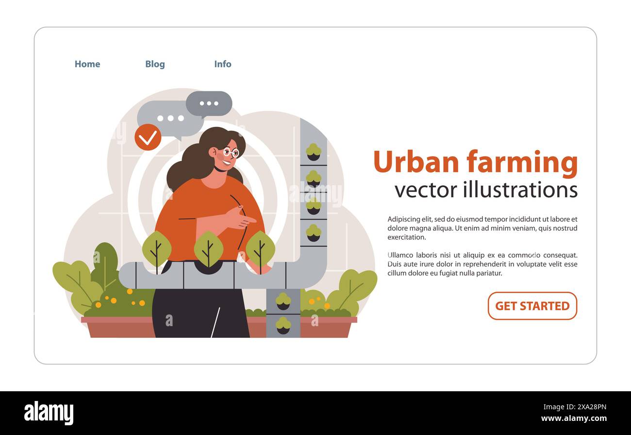 Growth in the City: A dedicated urban farmer tends to her vertical ...