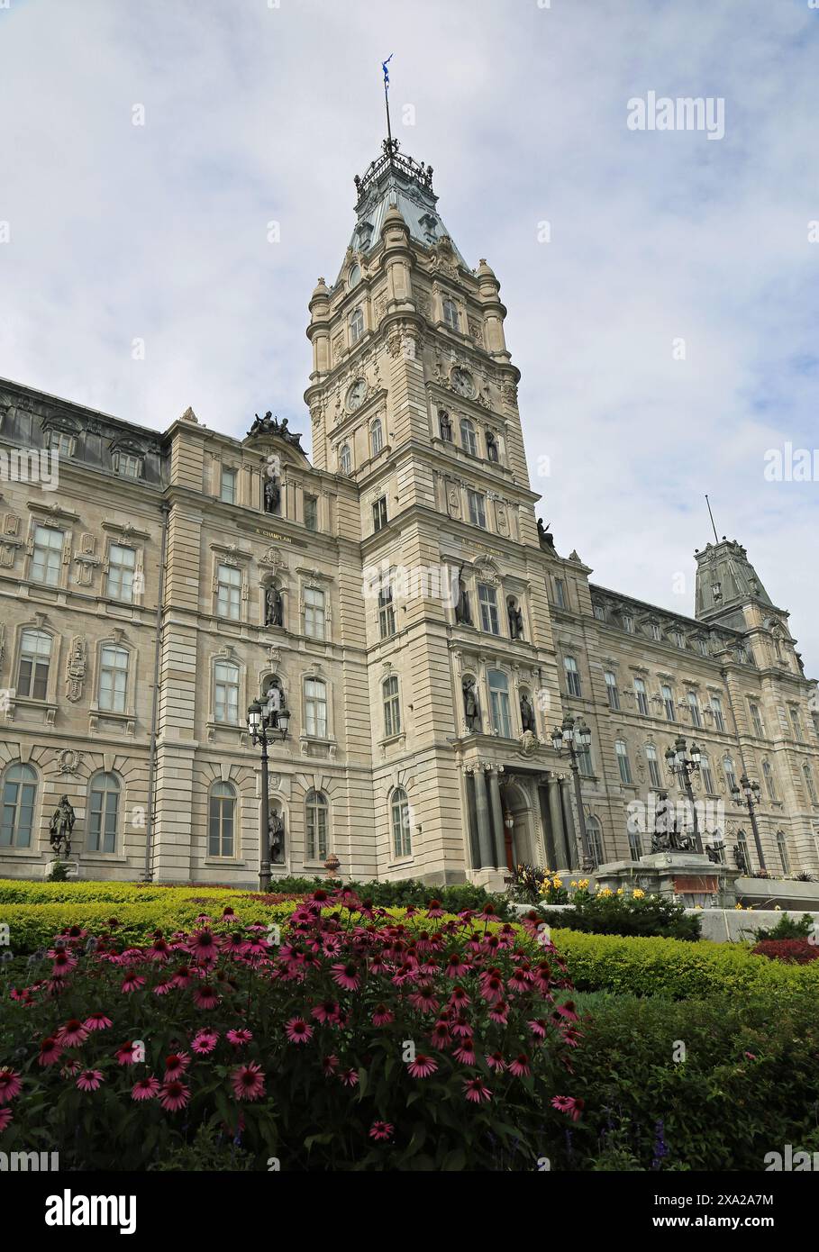 Parliament vertical, Quebec City, Canada Stock Photo - Alamy