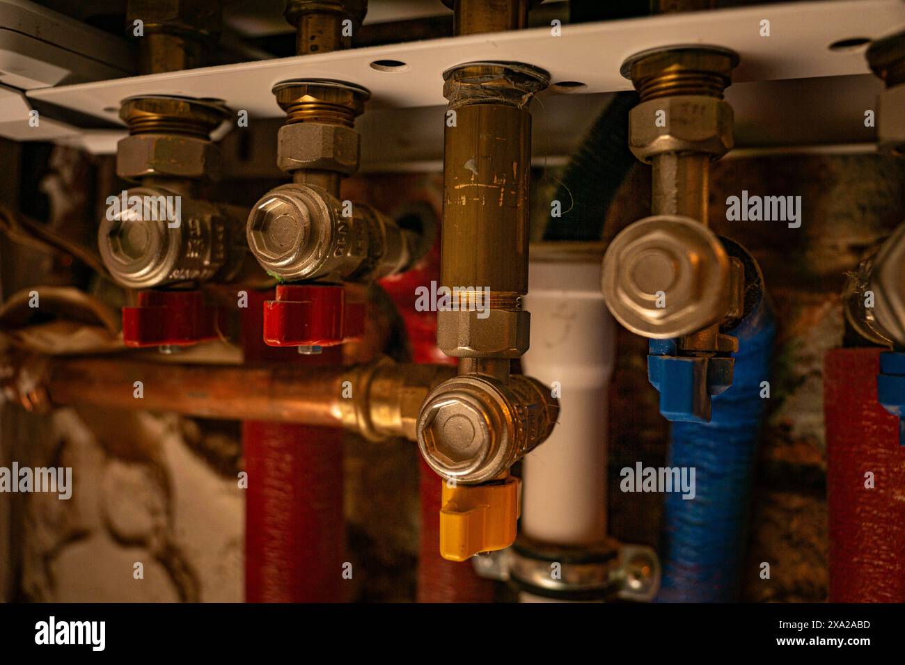 Pvc pipe plumbing system hi-res stock photography and images - Alamy