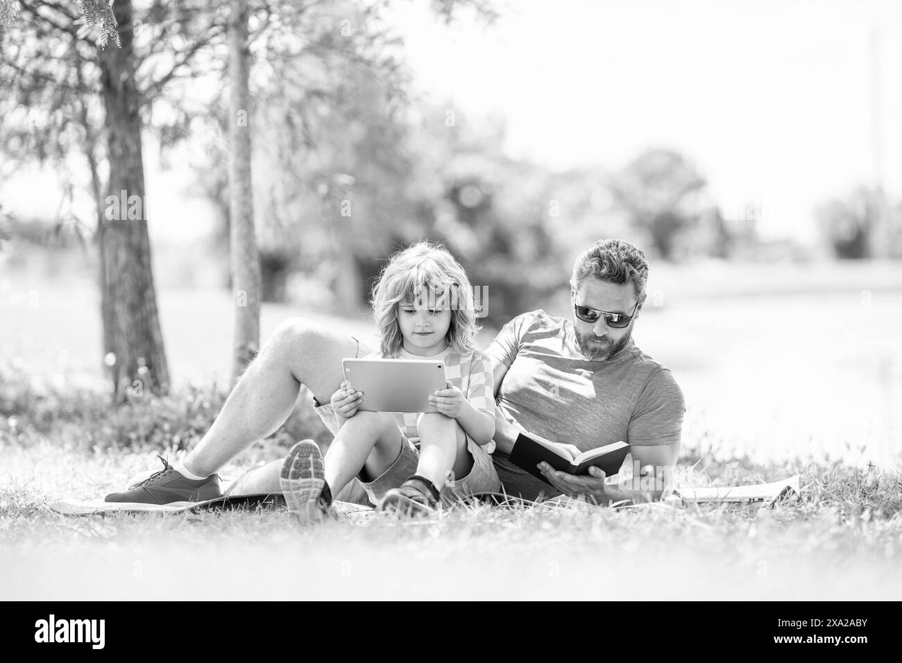 family education of father and son kid. Father shapes son education ...